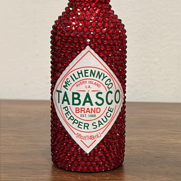 Tabasco | Kitchen | Tabasco Bedazzled 5 Fl Oz Bottle | Poshmark